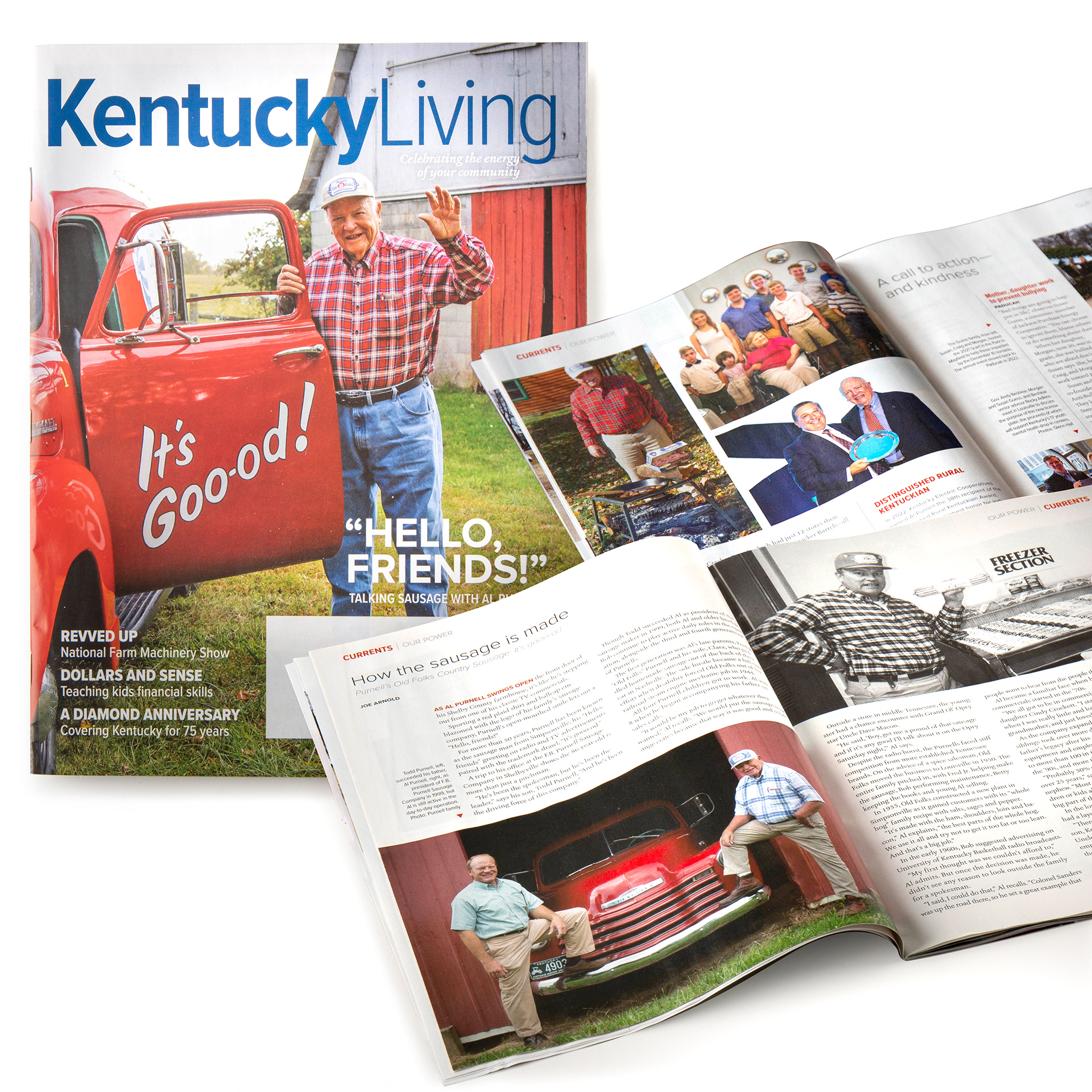 Kentucky Living Magazine "Talking Sausage with Al Purnell" - Purnell's